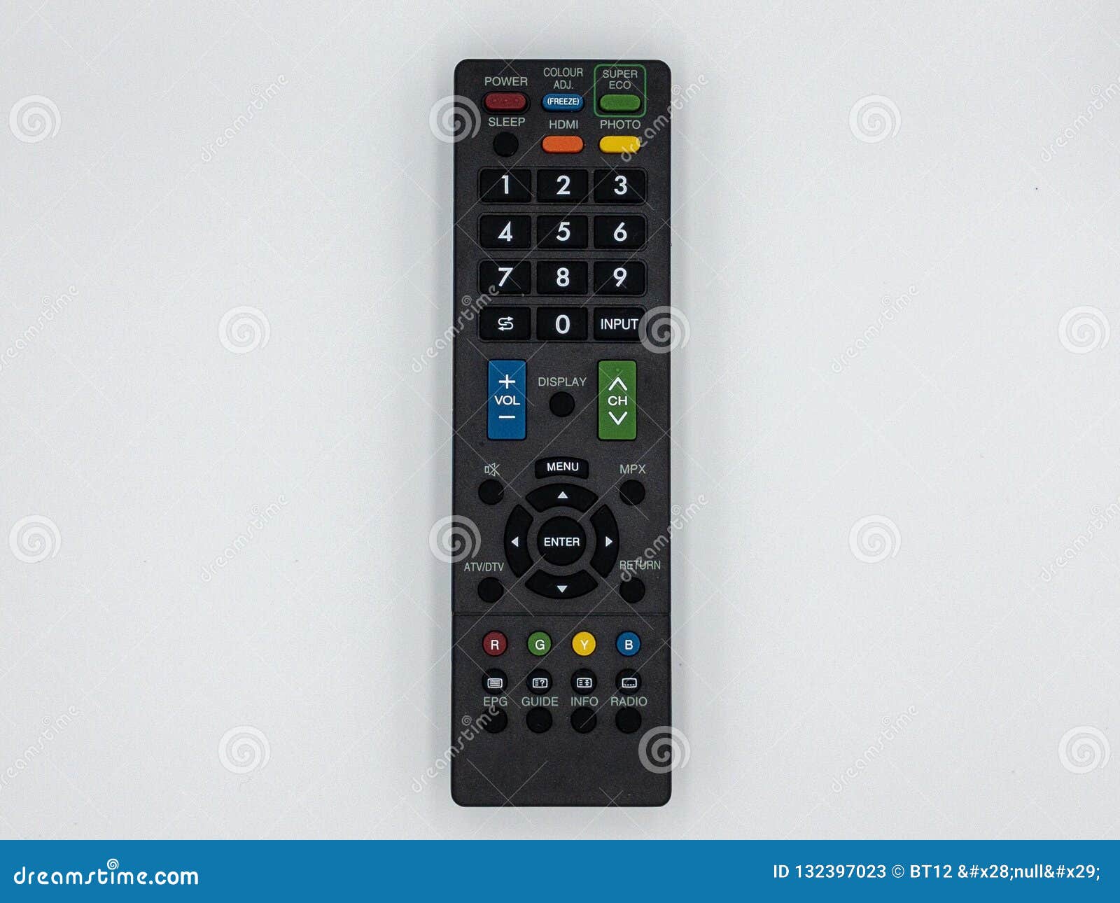 Remote control stock image. Image of house, button, volume - 132397023
