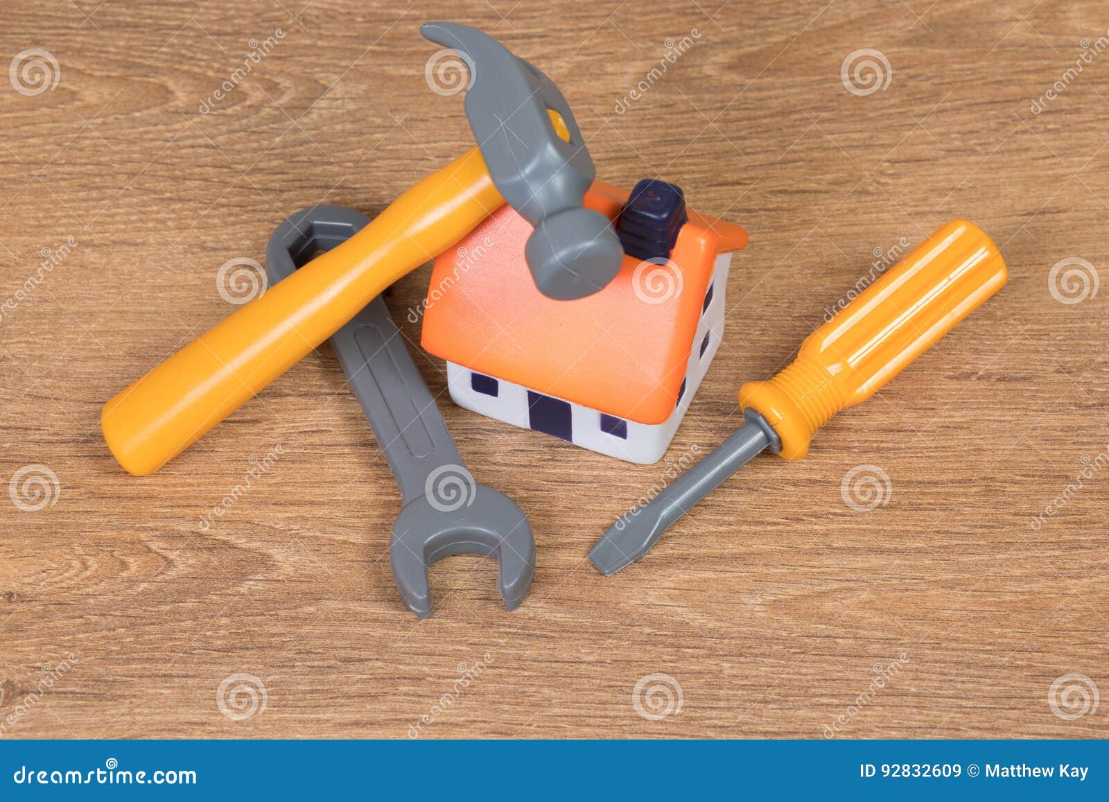 House and Tools As Concept for Home Improvement Stock Image - Image of ...