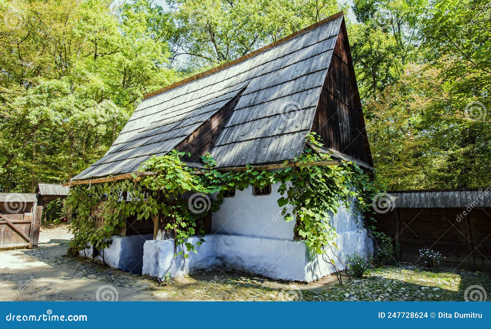 House in Traditional Romanian Style 175 Stock Photo - Image of ...
