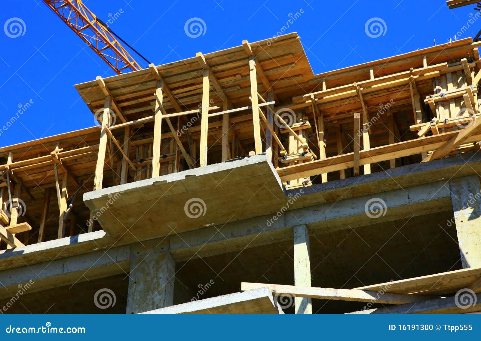 House under construction stock photo. Image of house - 16191300