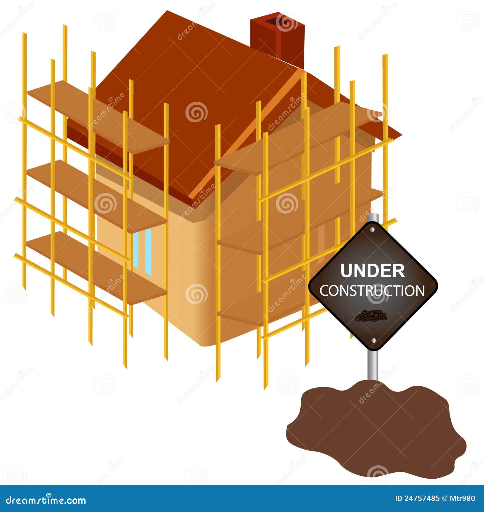 House Under Lock And Key Icon. Element Of Minimalistic Icons For Mobile ...