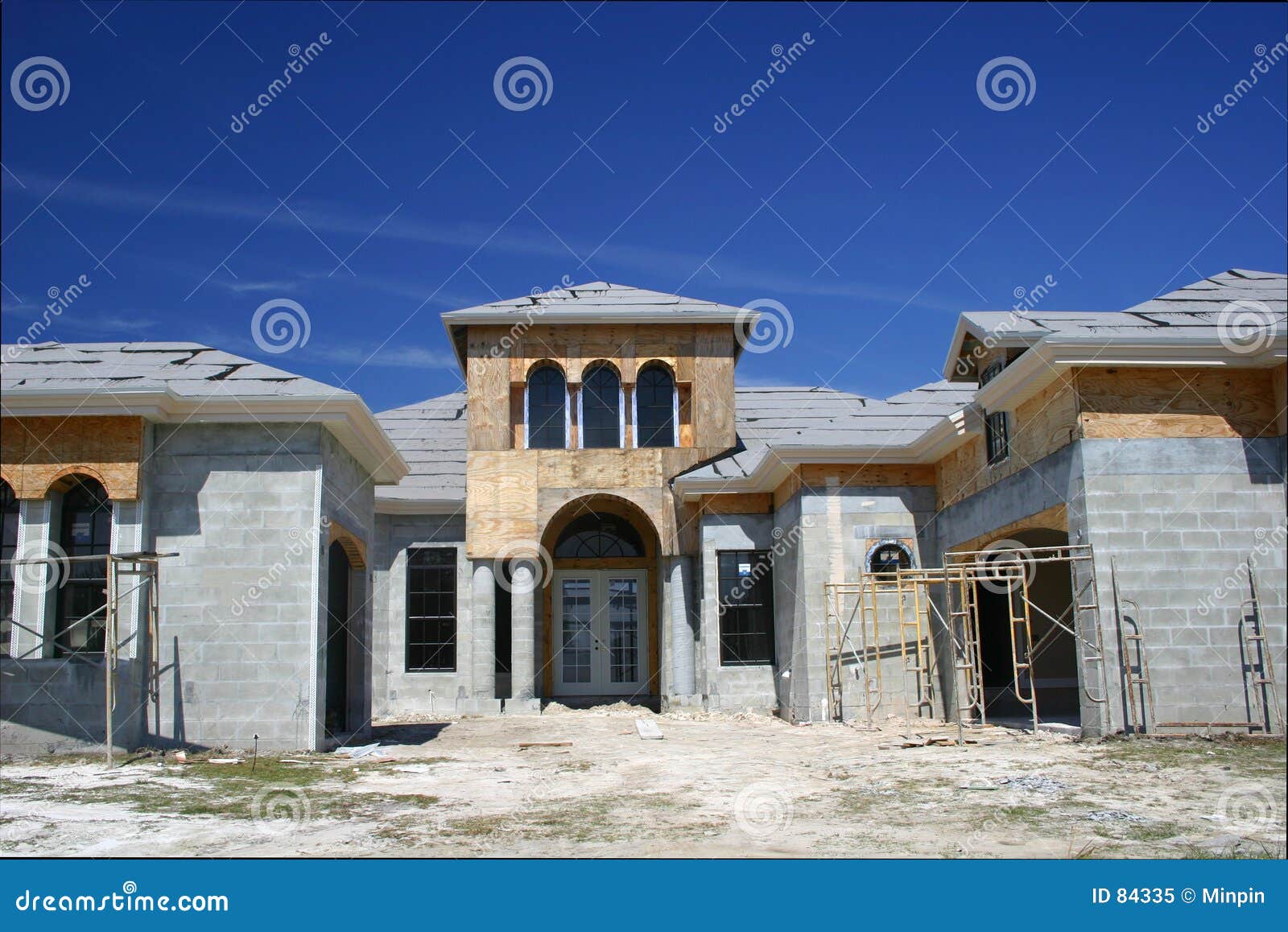 House Under Construction, House Layout, Rolls Of Diagrams And Drawings ...