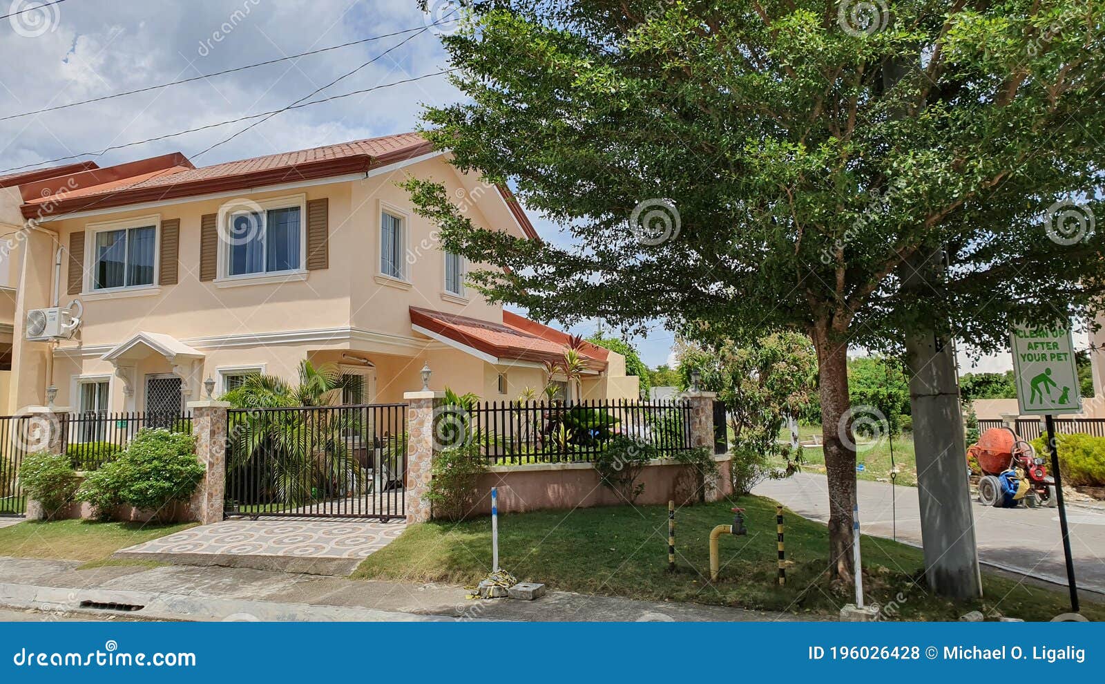 House Unit in Exclusive Homes Subdivision Stock Photo - Image of unit ...