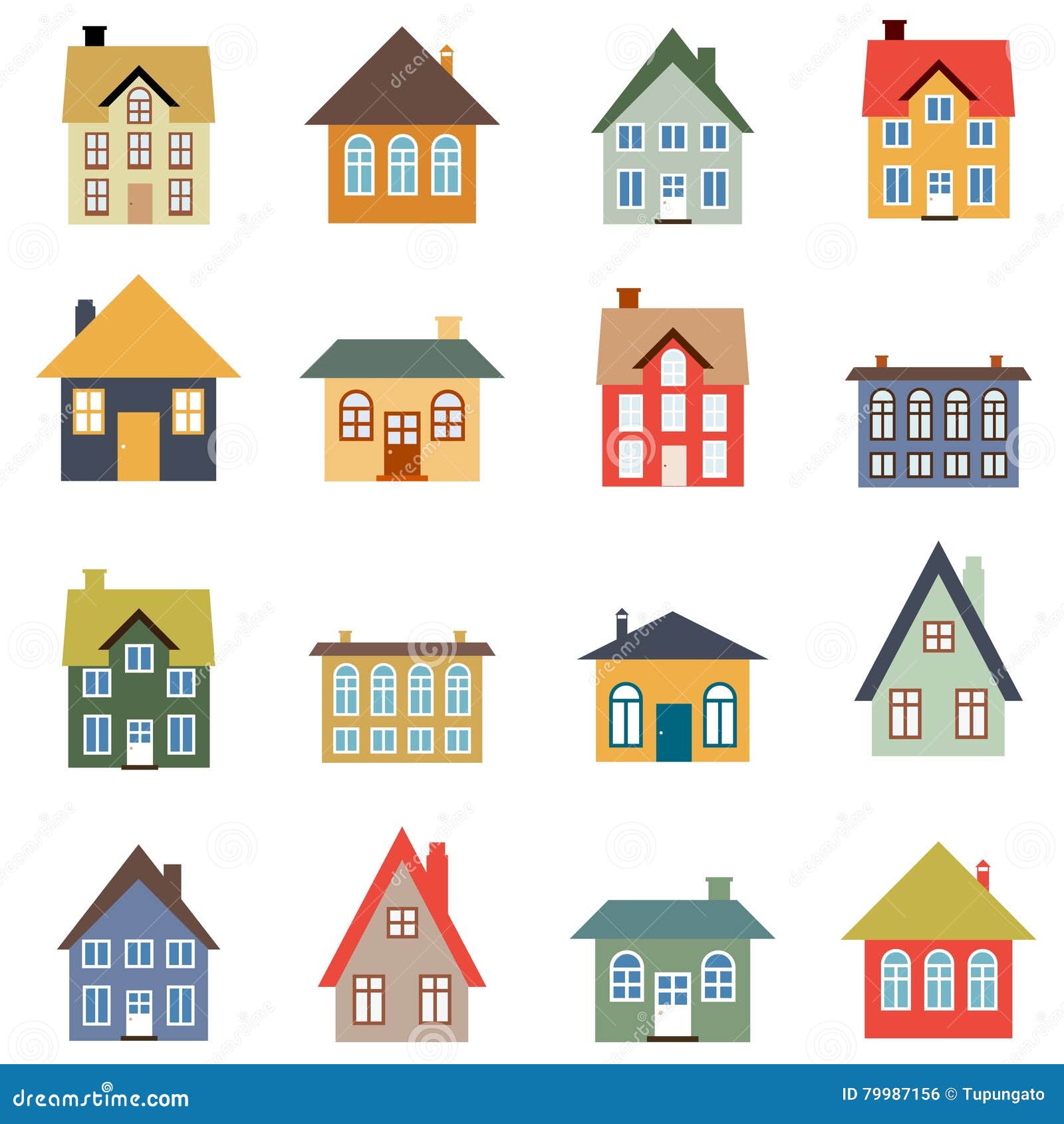 House vector set stock vector. Illustration of household - 79987156 House vector set stock vector. Illustration of household - 79987156
