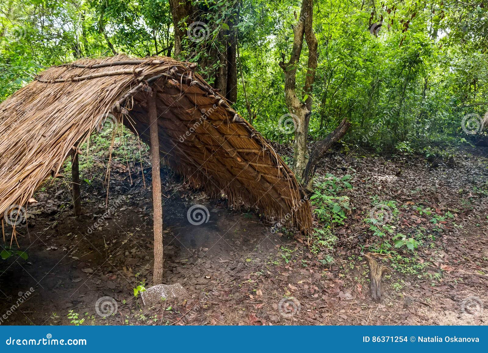 House of vedda people stock photo. Image of native, journey - 86371254