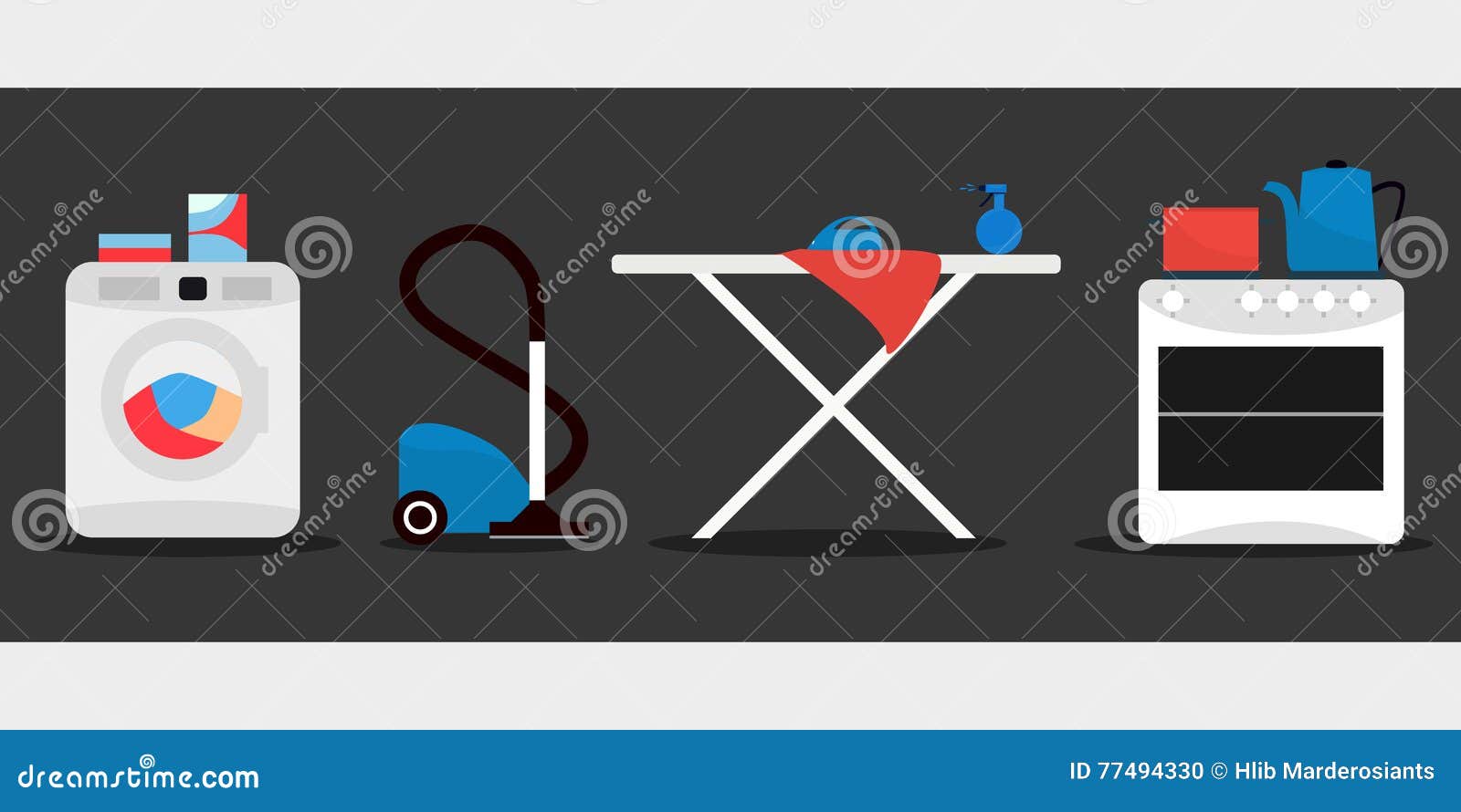 Oven Cleaner Clip Art