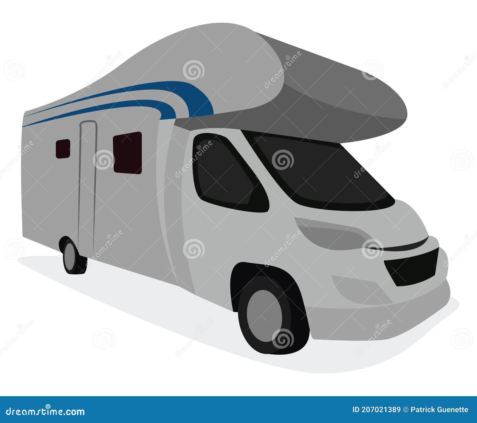 Fifth Wheel Rv Icon Clipart Avatar Logotype Isolated Illustration ...