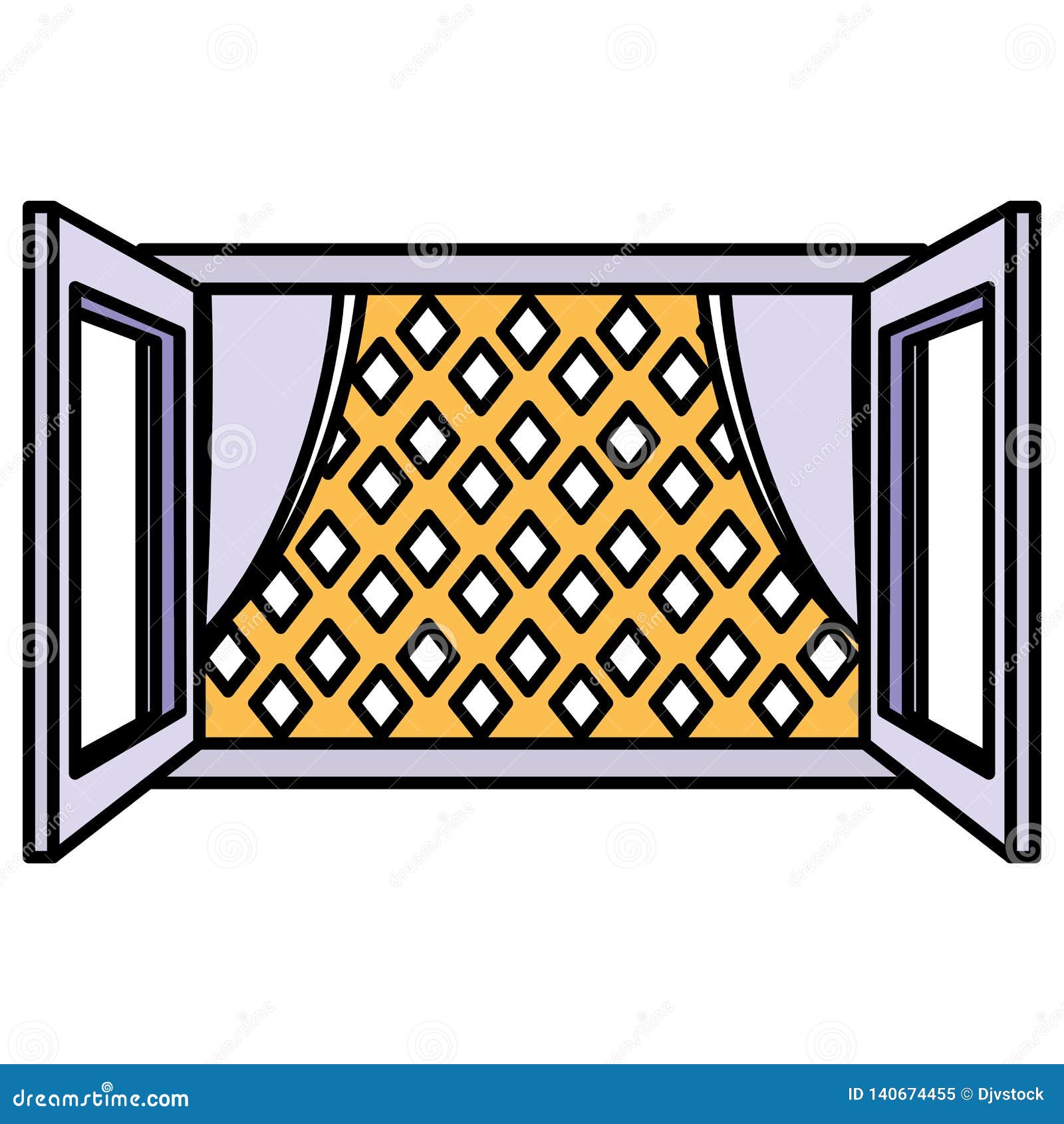 House window open icon stock vector. Illustration of architecture ...