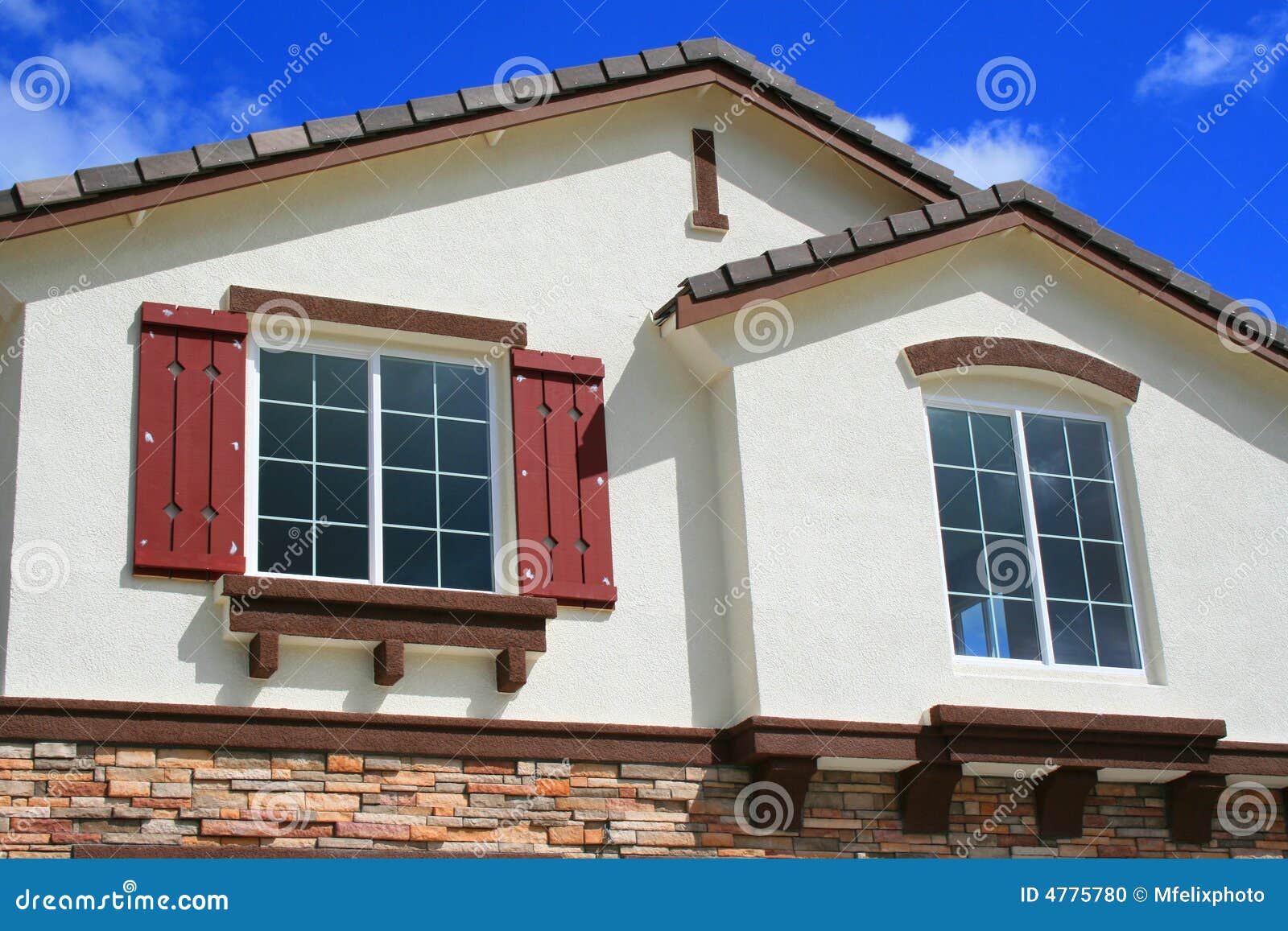 House Windows stock photo. Image of brand, mortgage, expensive - 4775780