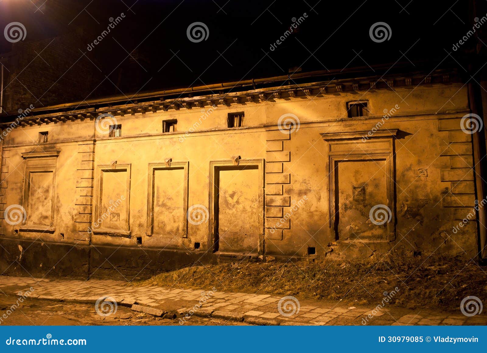 A house without windows stock image. Image of dark, house - 30979085