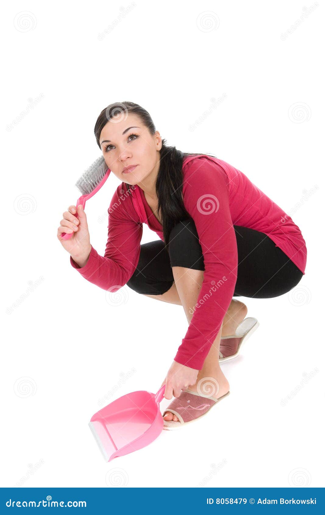 House working stock image. Image of adult, female, person - 8058479