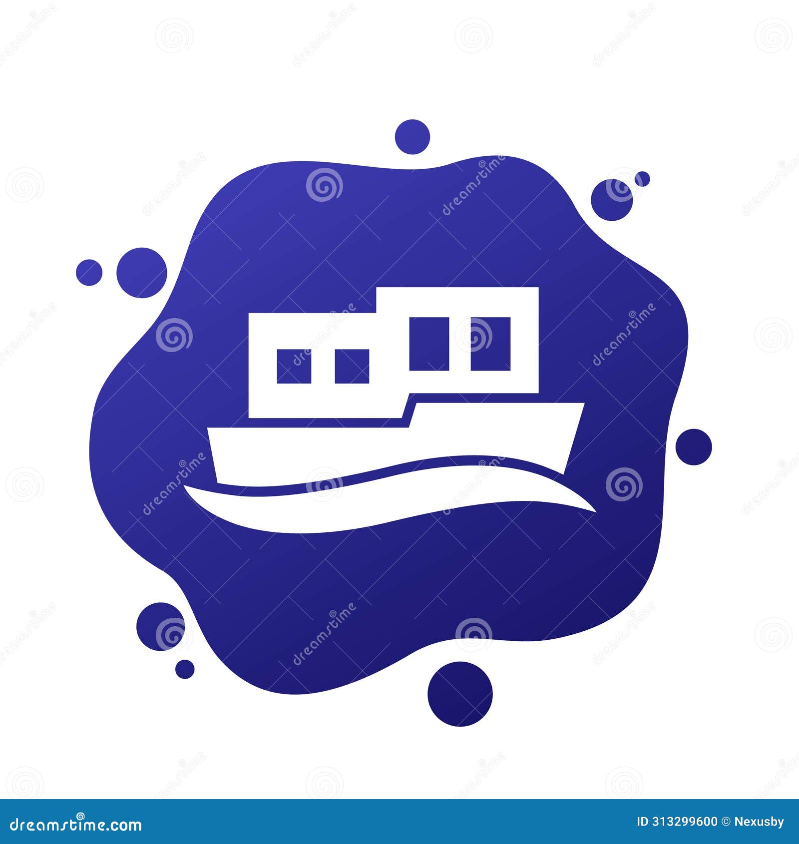Houseboat Icon Vector Isolated On White Background, Houseboat Sign ...
