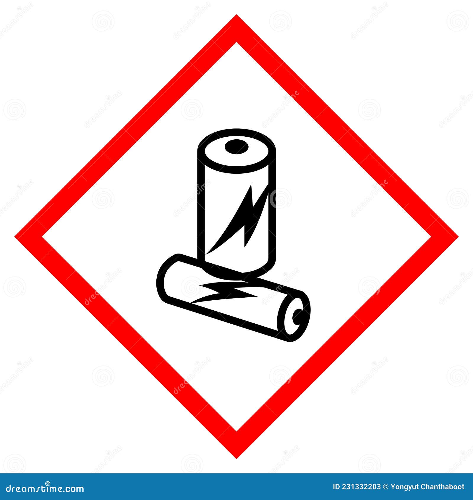 Household Batteries Symbol Sign, Vector Illustration, Isolate on White ...