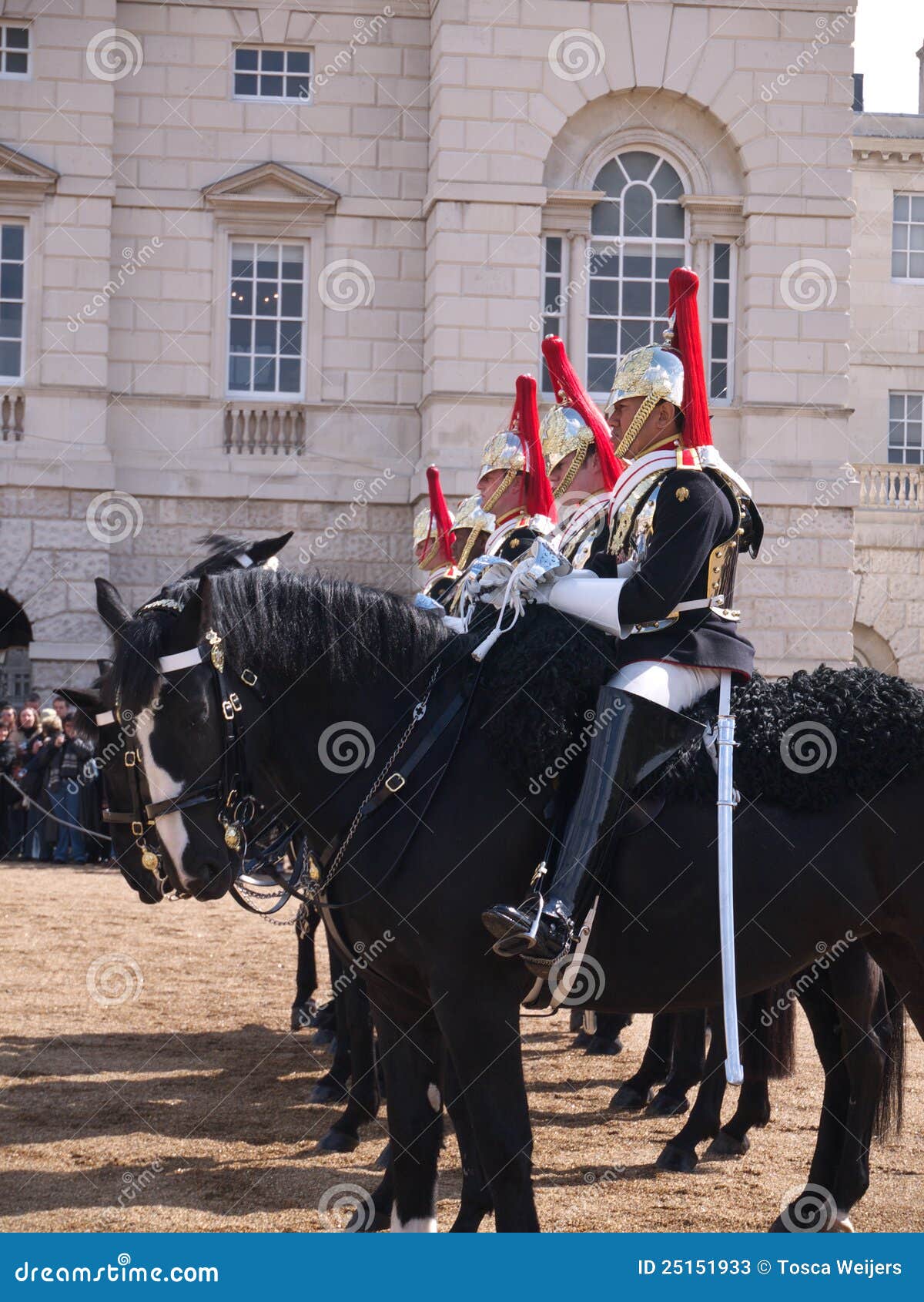 Household Cavalry at Horse Guards Parade Editorial Stock Photo - Image ...