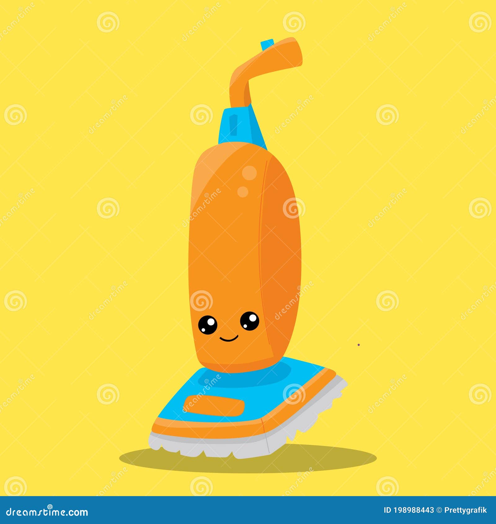 Household Chores Smiley Machine 19 Stock Vector - Illustration of ...