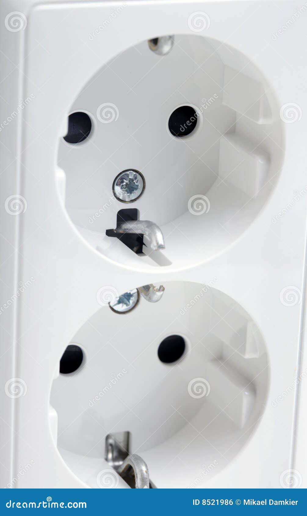 Household Electrical Outlet Stock Photo - Image of plug, white: 8521986