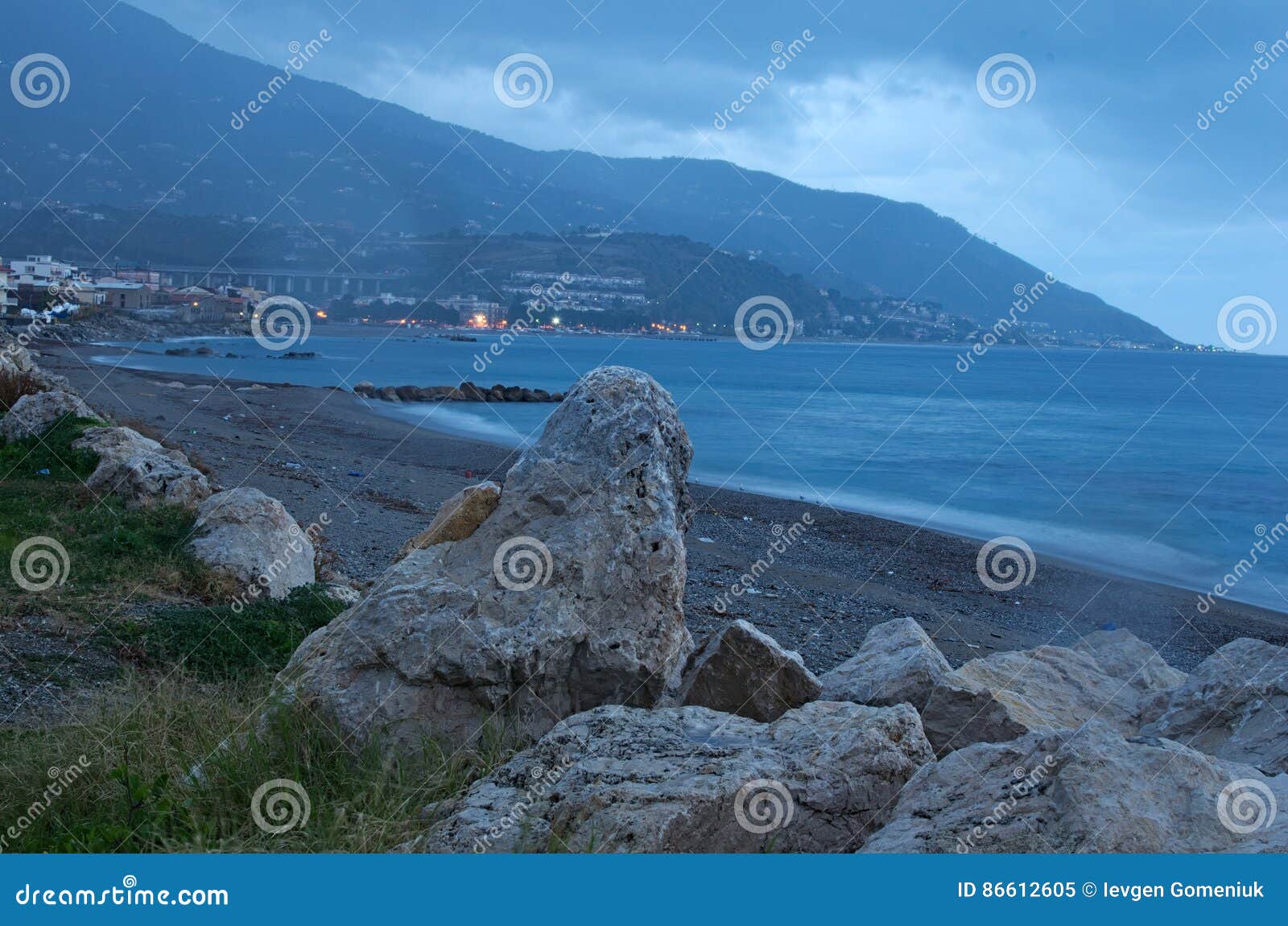 Household Garbage on the Shore. Marina Di Patti Stock Image - Image of ...