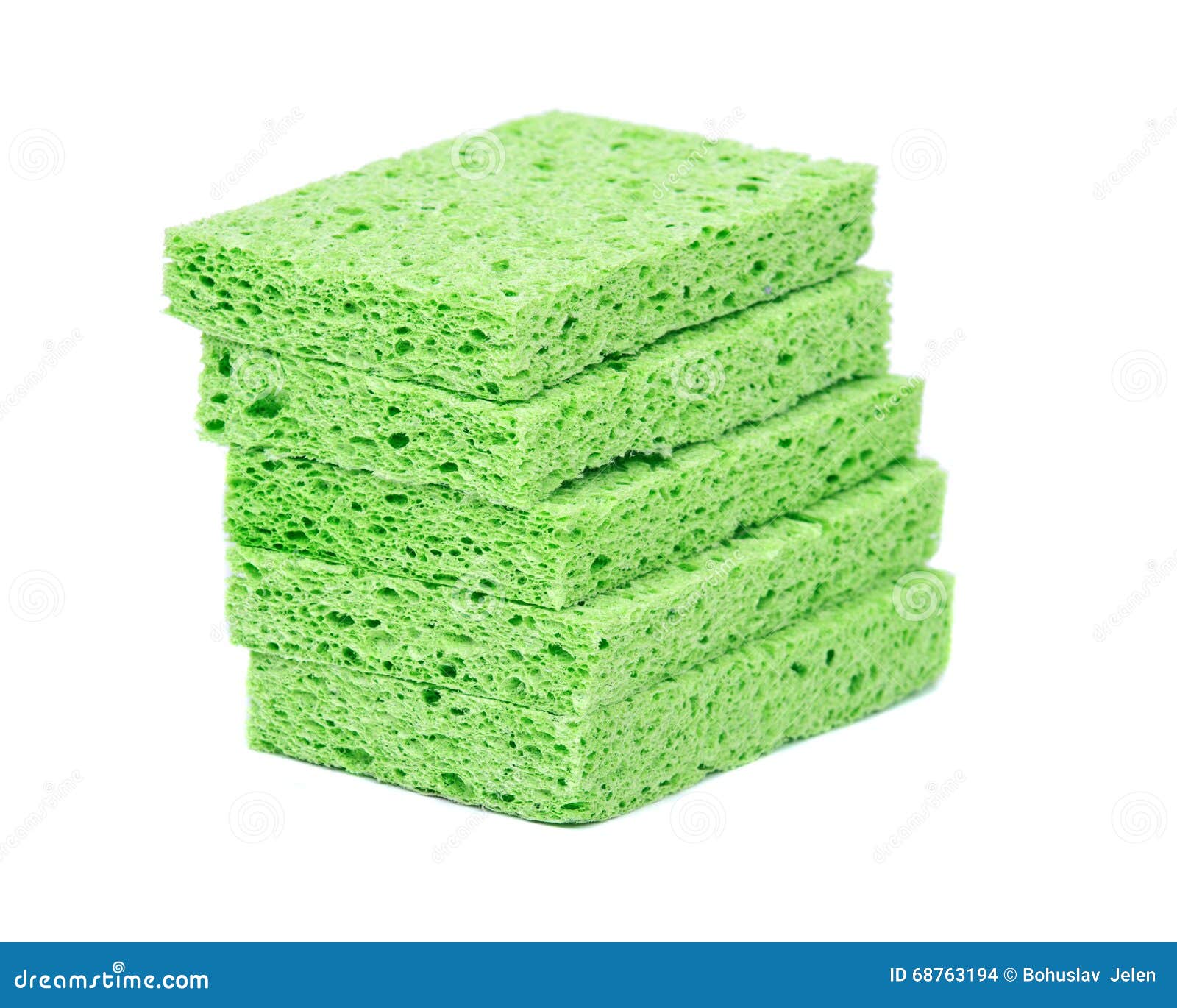 Household green sponges stock photo. Image of bath, bathing - 68763194