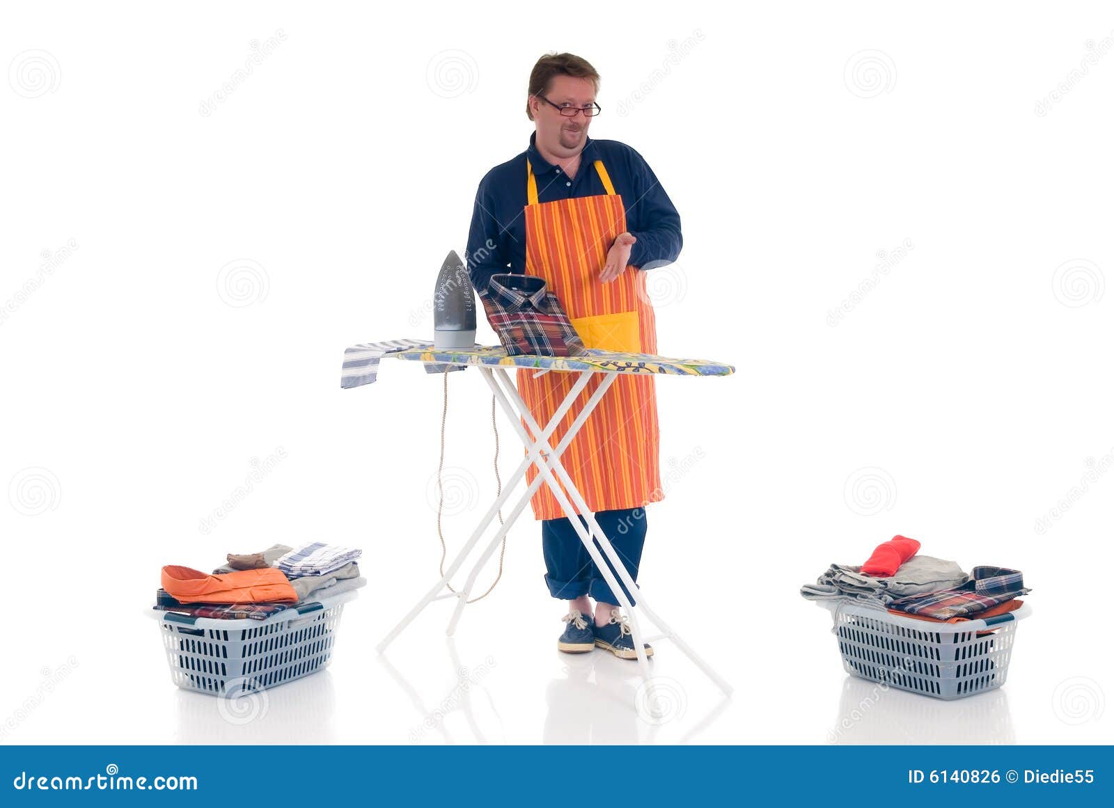 Household by man stock photo. Image of iron, routine, middle - 6140826