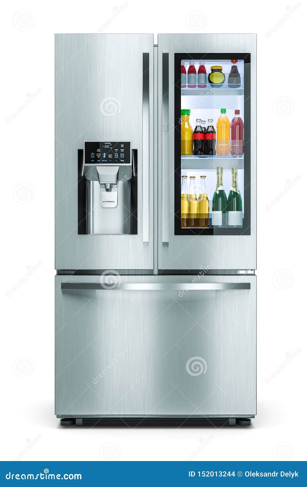 Modern Refrigerator Stock Photography | CartoonDealer.com #27988550