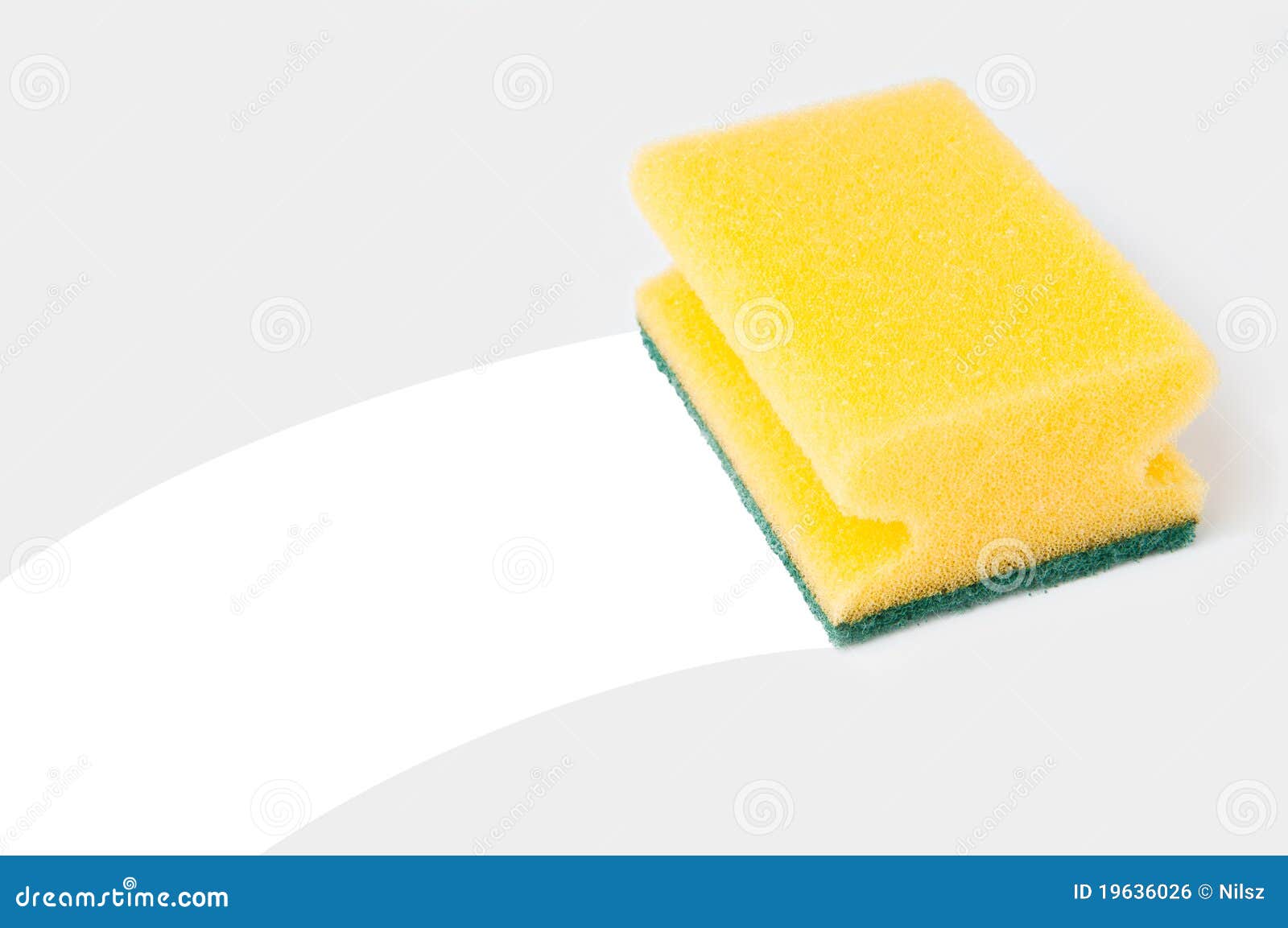 Household sponge wipe stock photo. Image of remove, yellow - 19636026