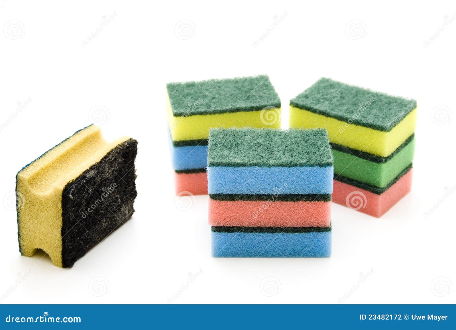 Household sponges stock photo. Image of anew, cleaner - 23482172