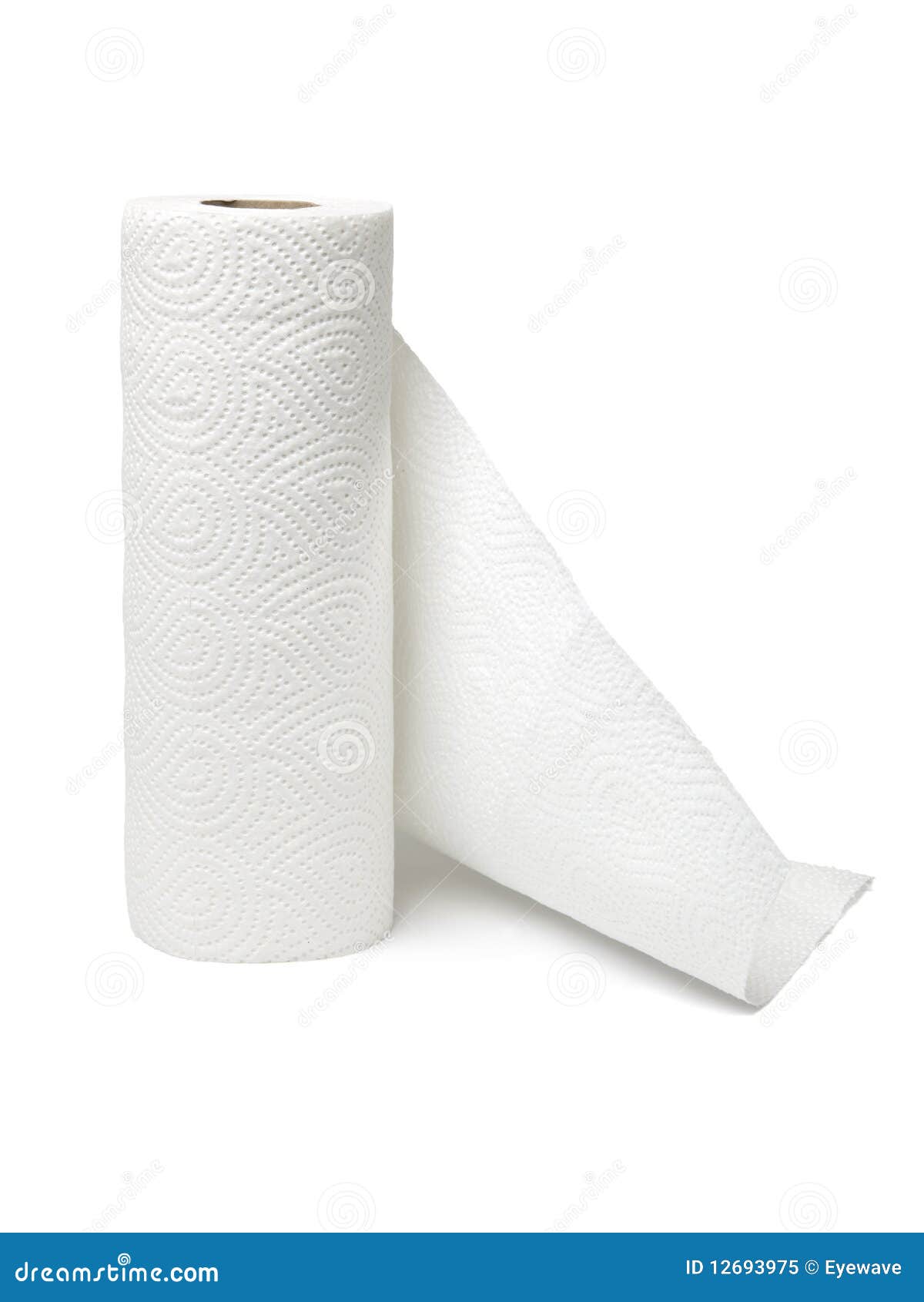 Household tissue roll stock image. Image of roll, white - 12693975