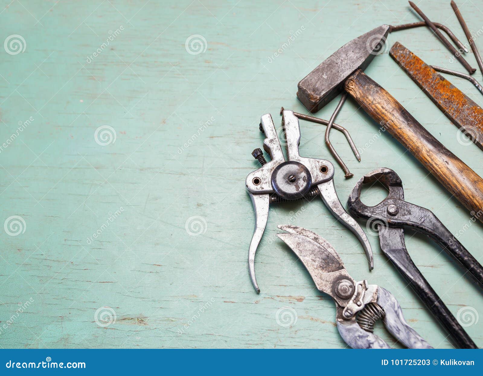 Household tools stock image. Image of farming, equipment - 101725203