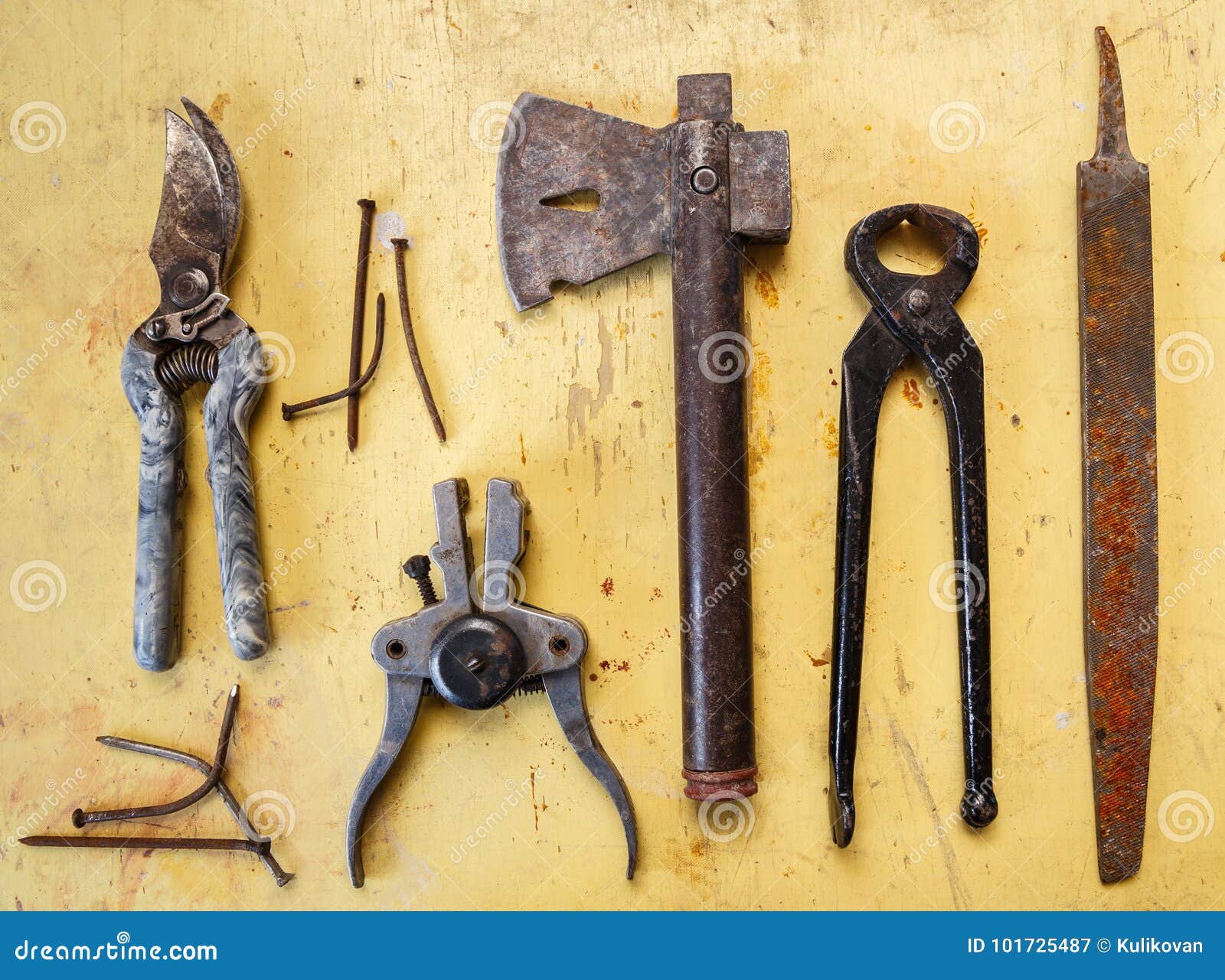 Household tools stock image. Image of copy, improvement - 101725487