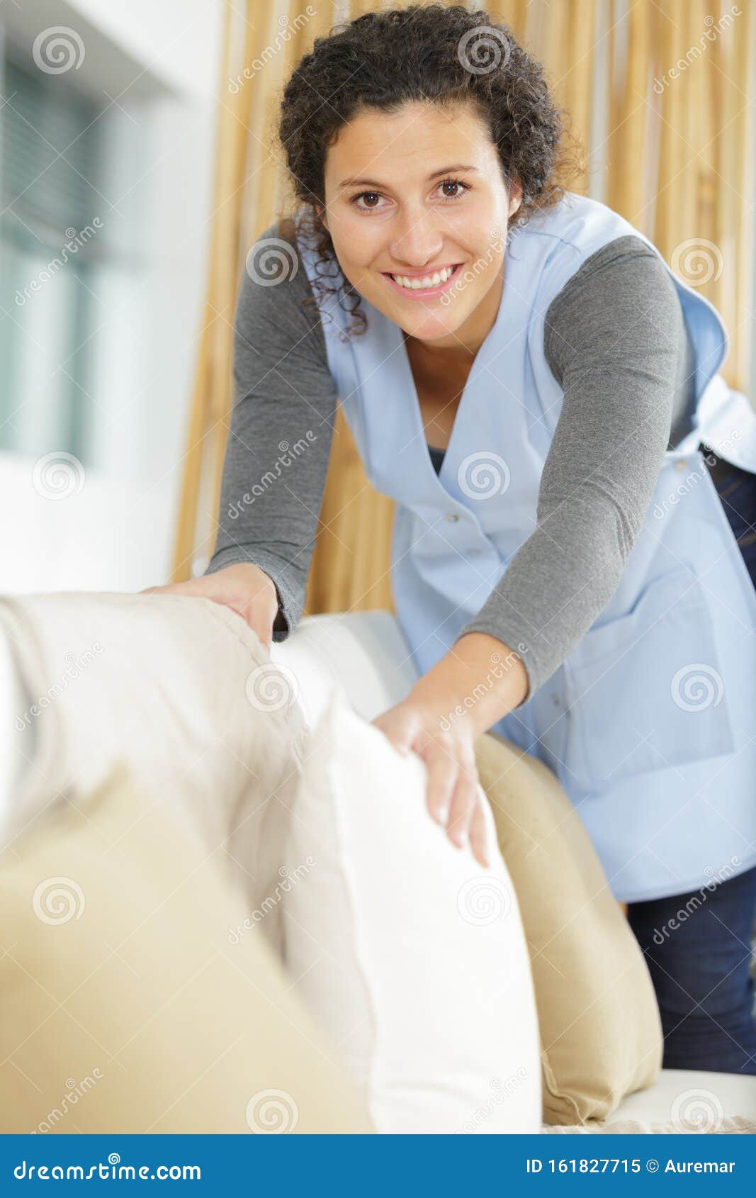 Housekeeper Working Indoors Stock Image - Image of collage, help: 161827715