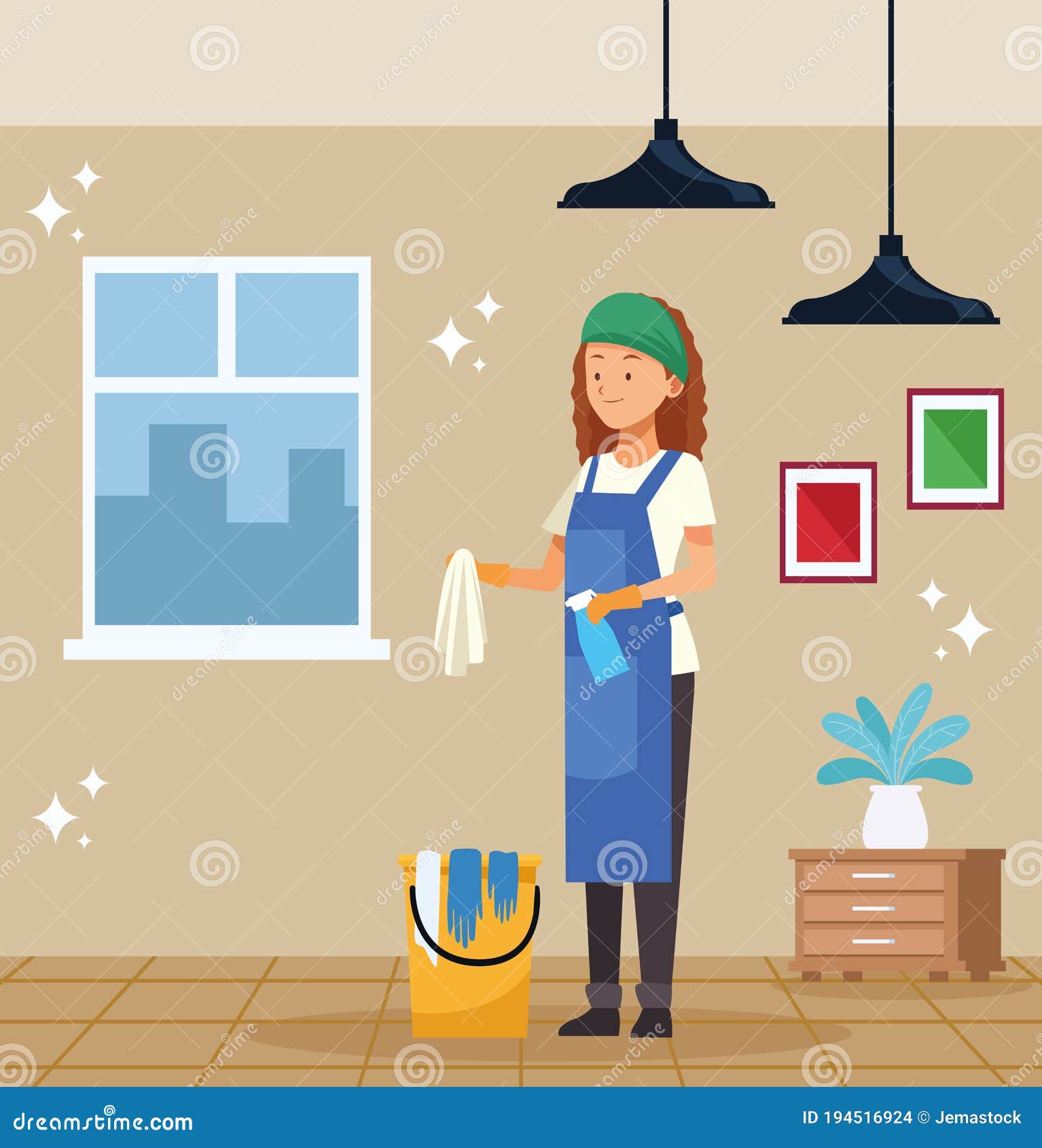 Housekeeping Stock Illustrations – 26,680 Housekeeping Stock ...