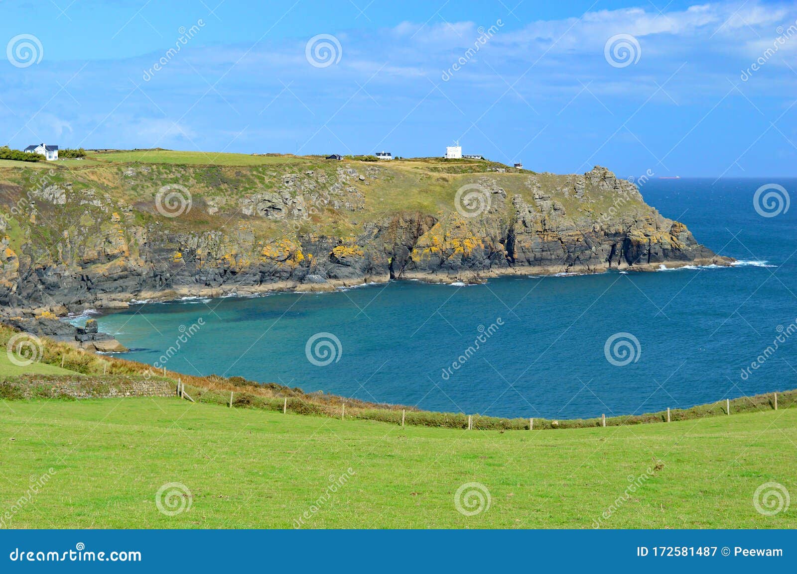 Housel Bay, the Lizard, Cornwall UK Stock Image - Image of english ...