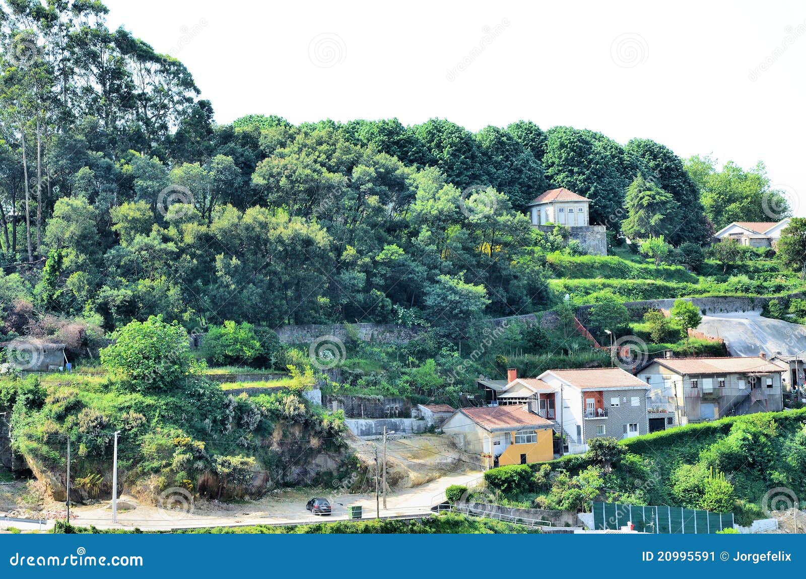 Houses stock image. Image of street, house, suburb, nature - 20995591