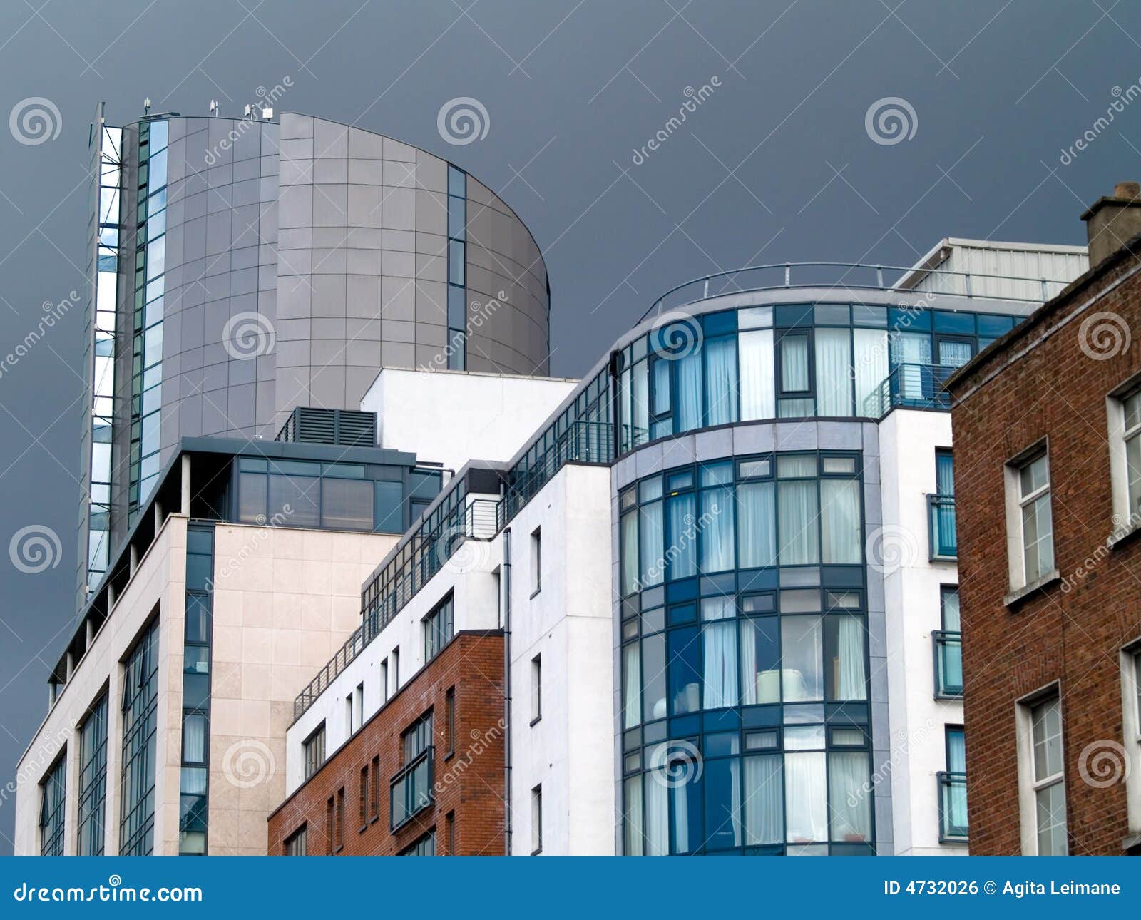 Houses stock photo. Image of corner, limerick, architecture - 4732026