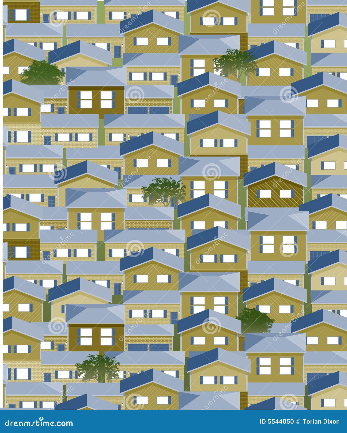 Crowded Neighborhood Stock Illustrations – 102 Crowded Neighborhood ...