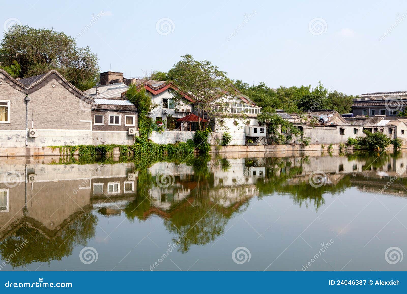 Houses in Beijing stock image. Image of house, apartment - 24046387