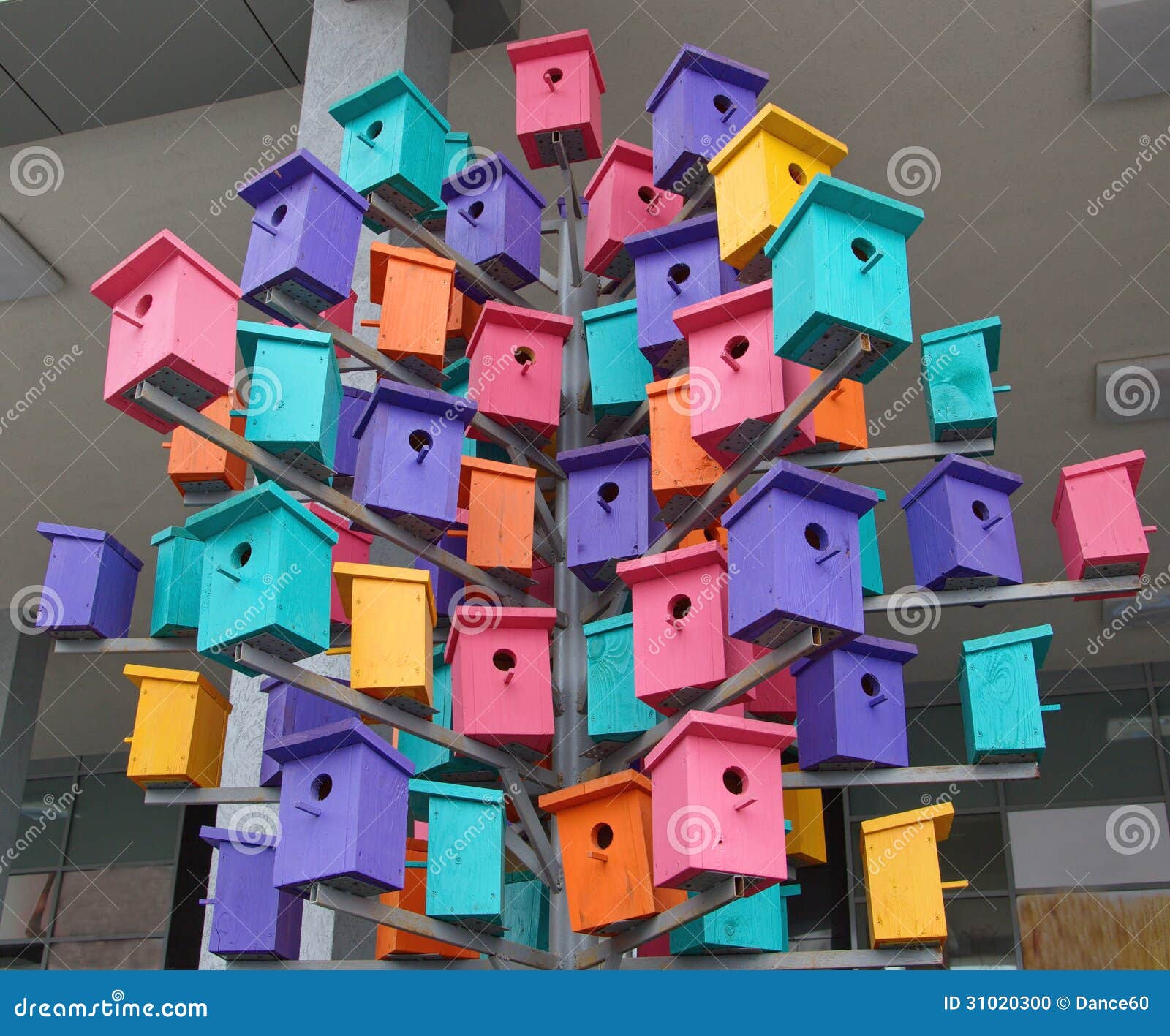 Houses for birds stock photo. Image of streets, landscaping - 31020300