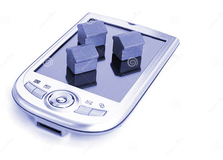 Houses in a pda stock image. Image of legal, isolated, price - 428957