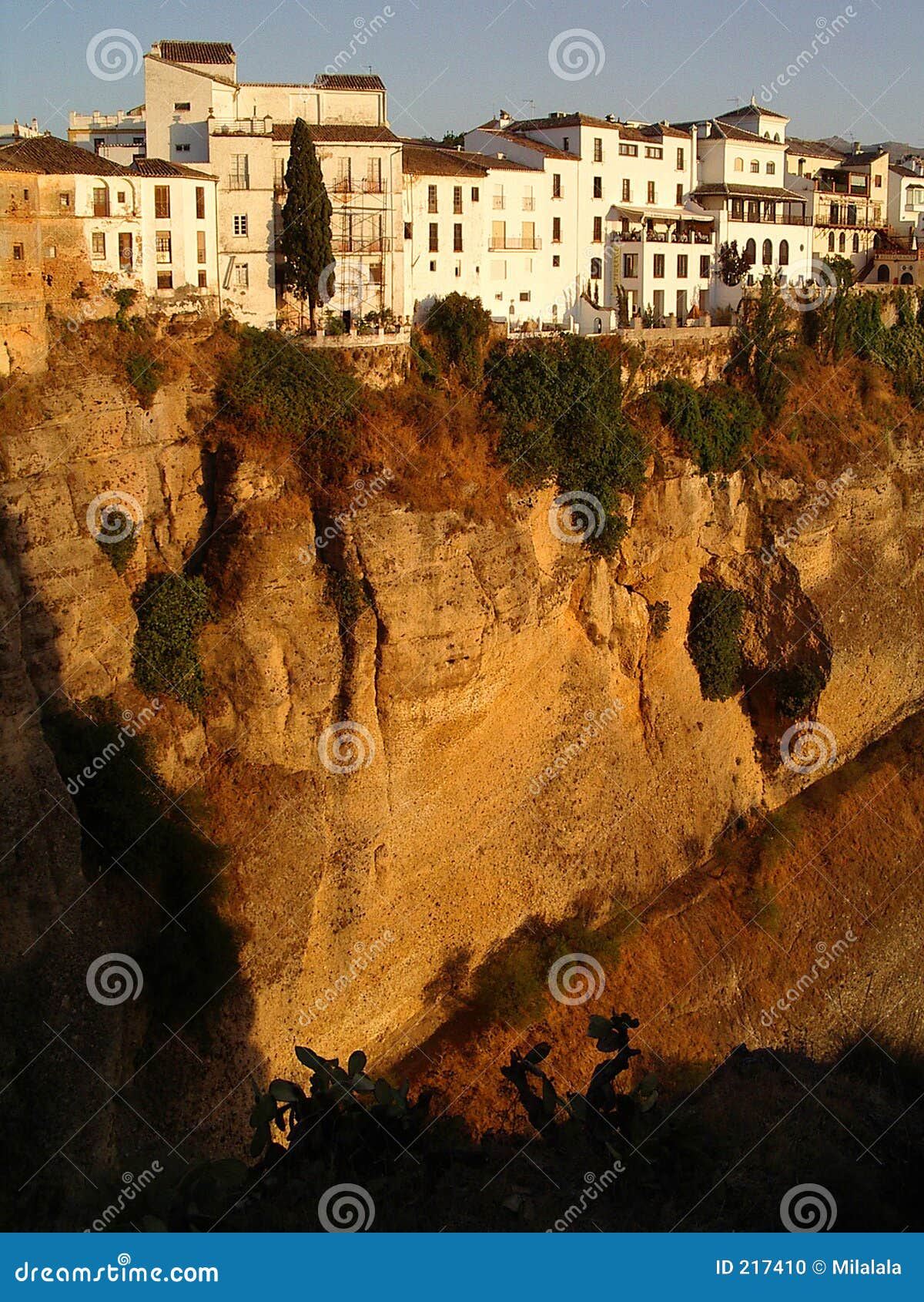 Ronda, Spain stock photo. Image of precipe, malaga, rural - 217410