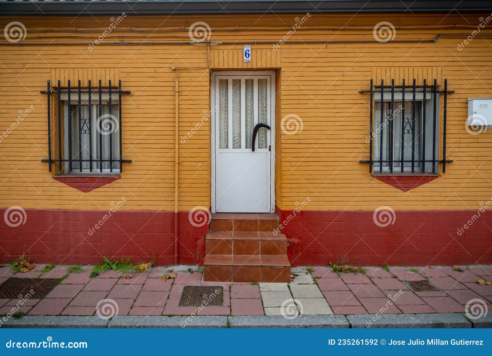 Houses in Slums of Spanish Cities Stock Photo - Image of door, exterior ...