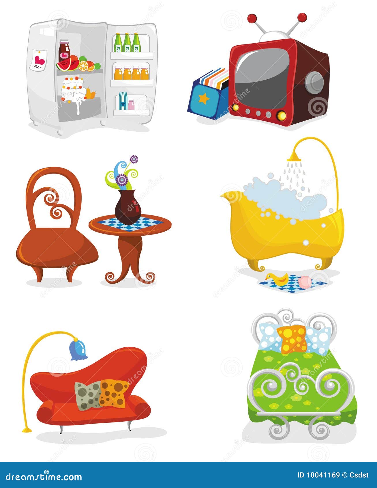 Houseware Cartoons, Illustrations & Vector Stock Images - 1074 Pictures ...