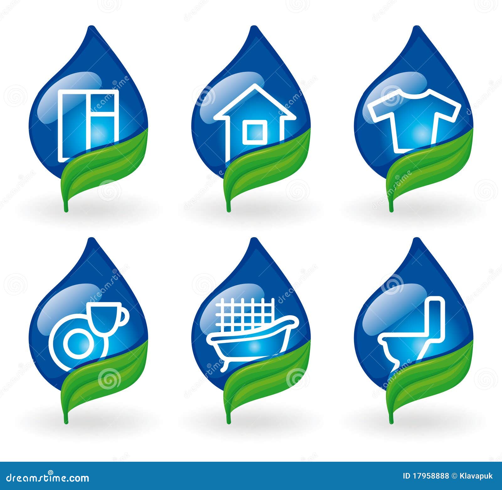 Houseware icons stock vector. Illustration of clothes - 17958888