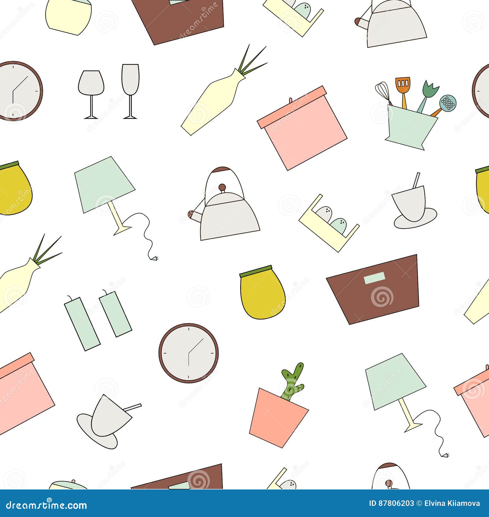 Houseware Cartoons, Illustrations & Vector Stock Images - 2340 Pictures ...