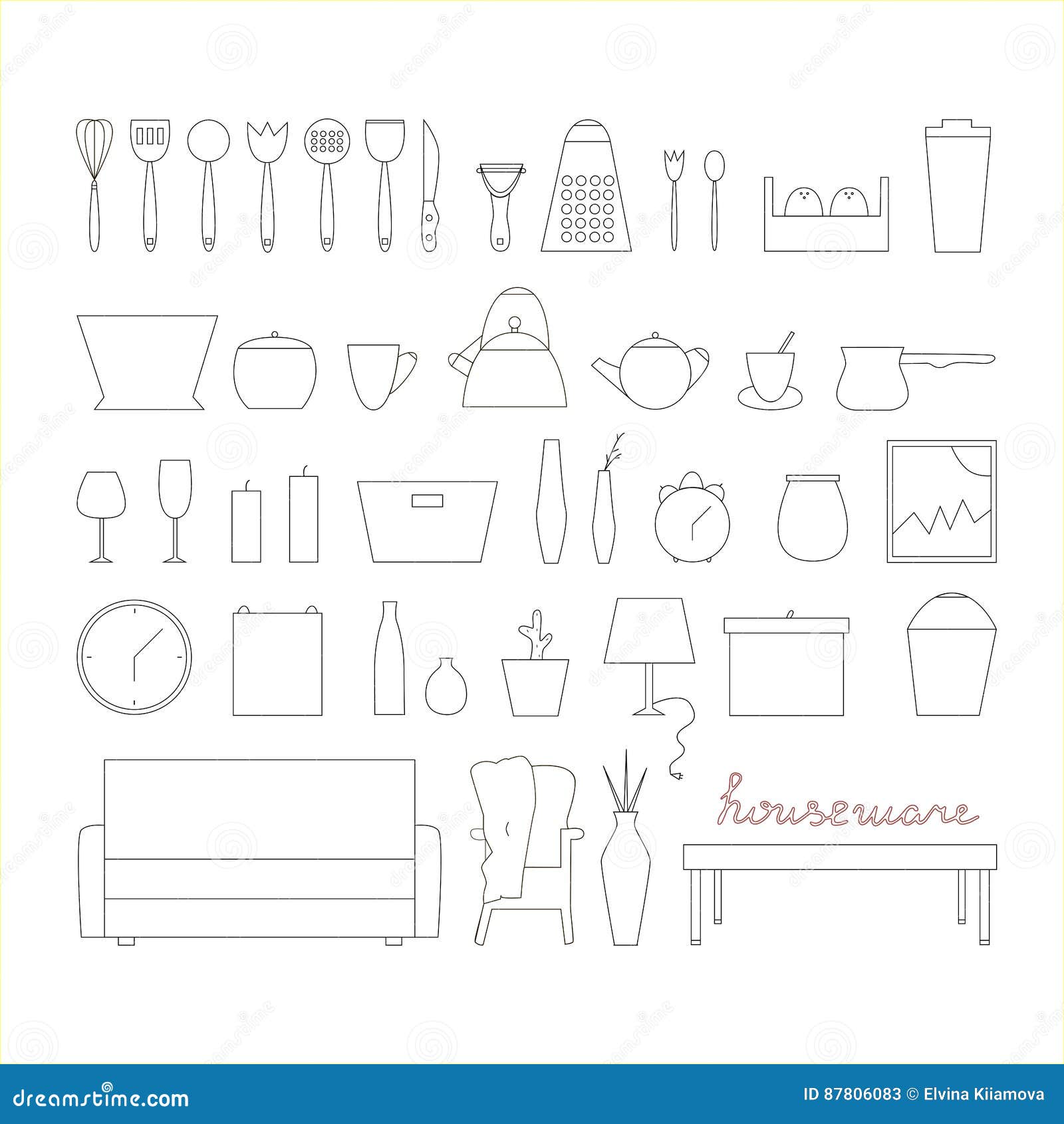 Houseware Cartoons, Illustrations & Vector Stock Images - 2340 Pictures ...