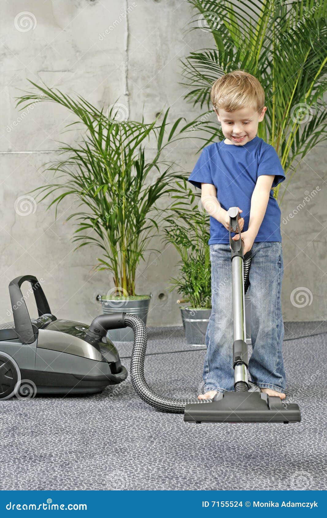 Housework stock photo. Image of child, childhood, cleaner - 7155524