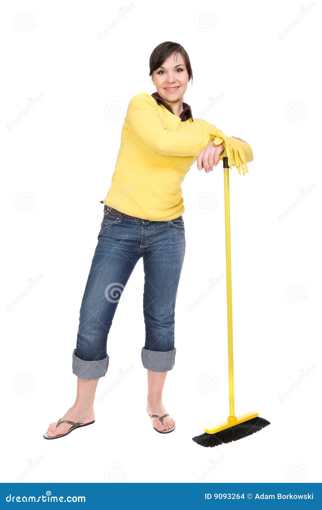Housework stock photo. Image of smiling, person, order - 9093264