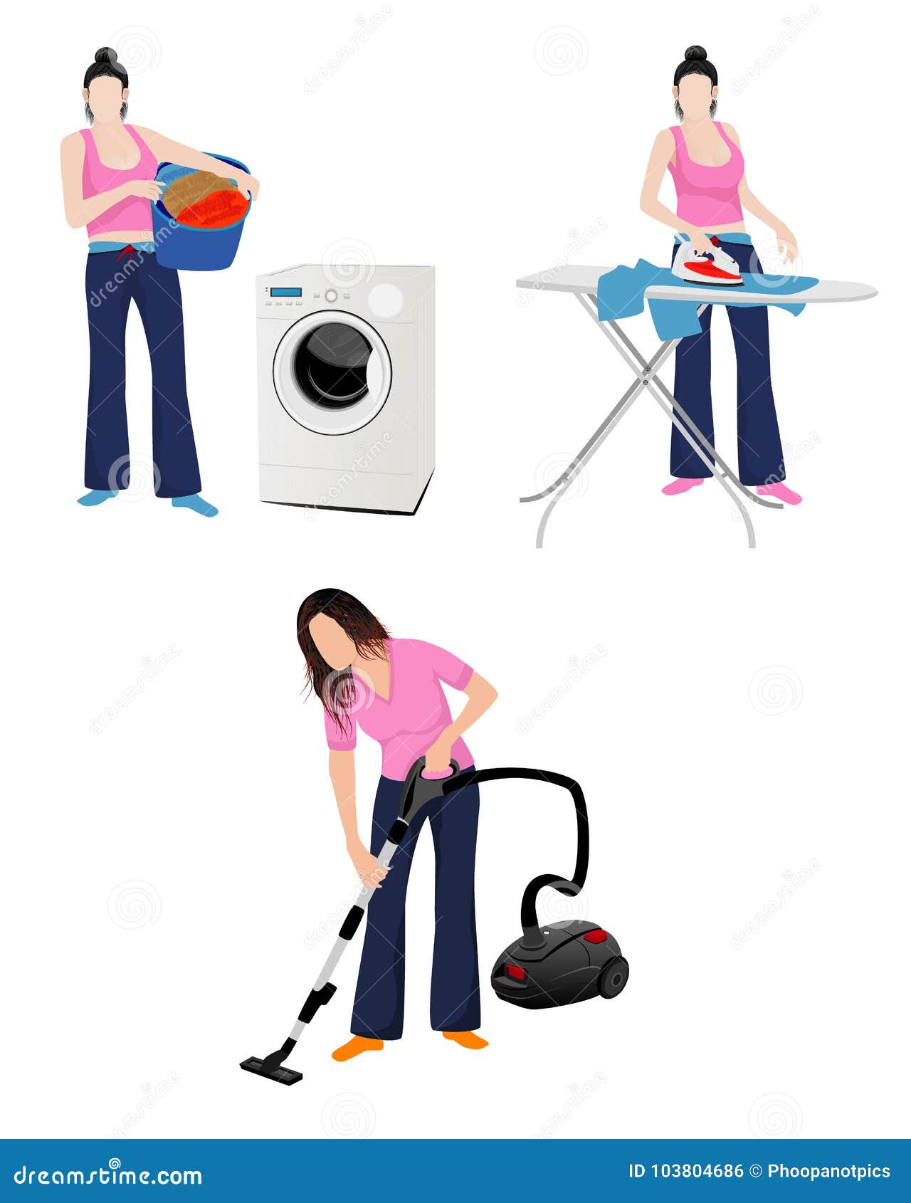 Housework symbol design stock vector. Illustration of cleaner - 103804686