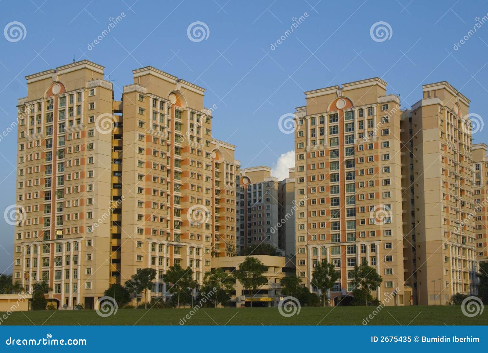 Housing Block stock image. Image of mass, housing, singapore - 2675435