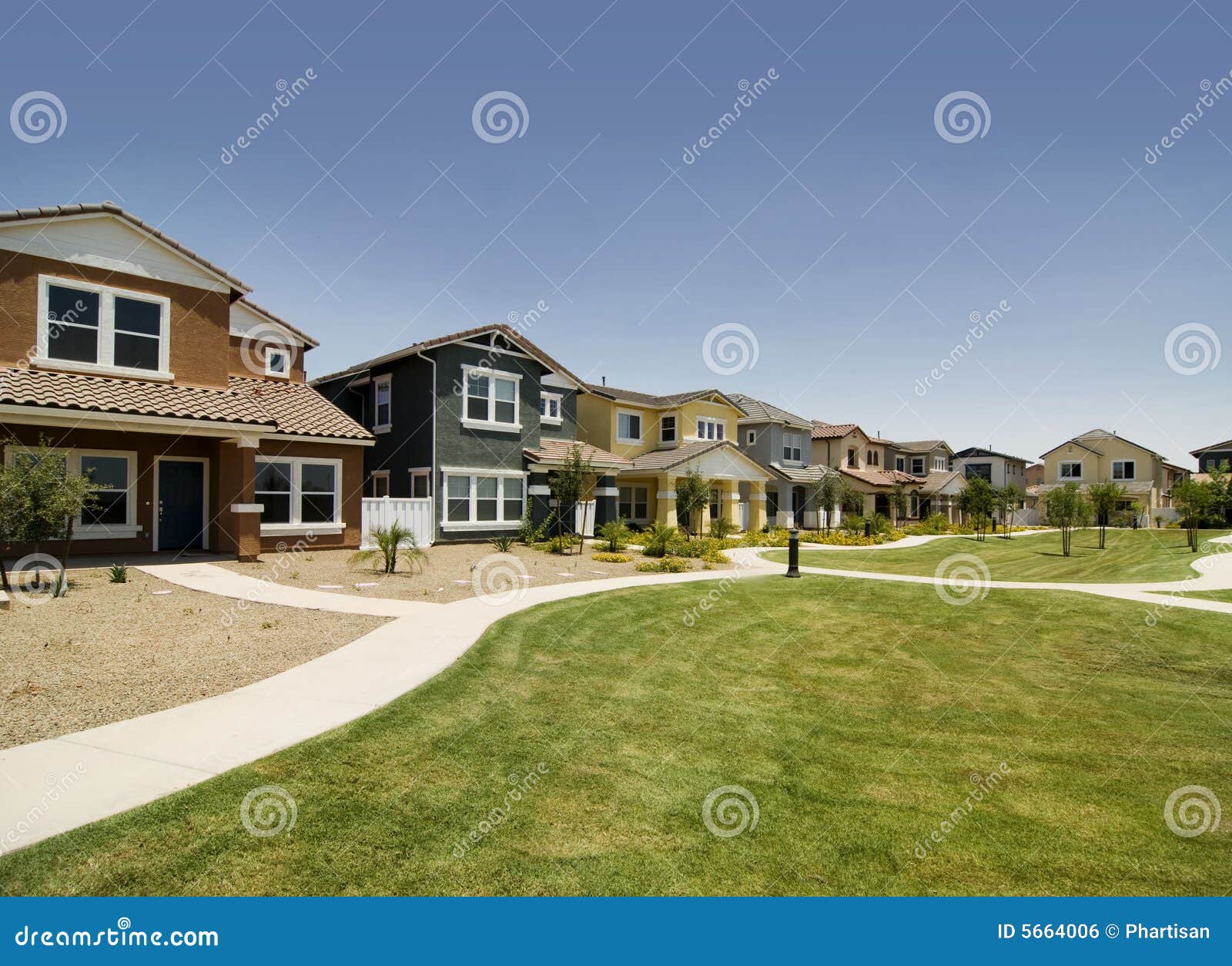Housing community stock photo. Image of flat, dream, homestead - 5664006