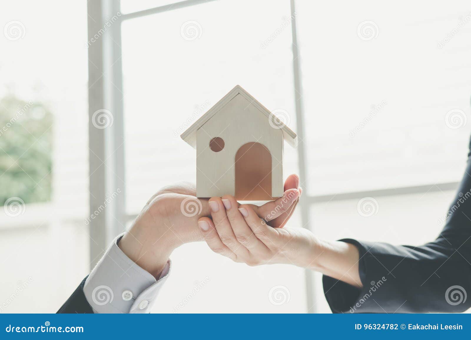 Good Teamwork - Happy Trainees In A Row Isolated On White Background ...
